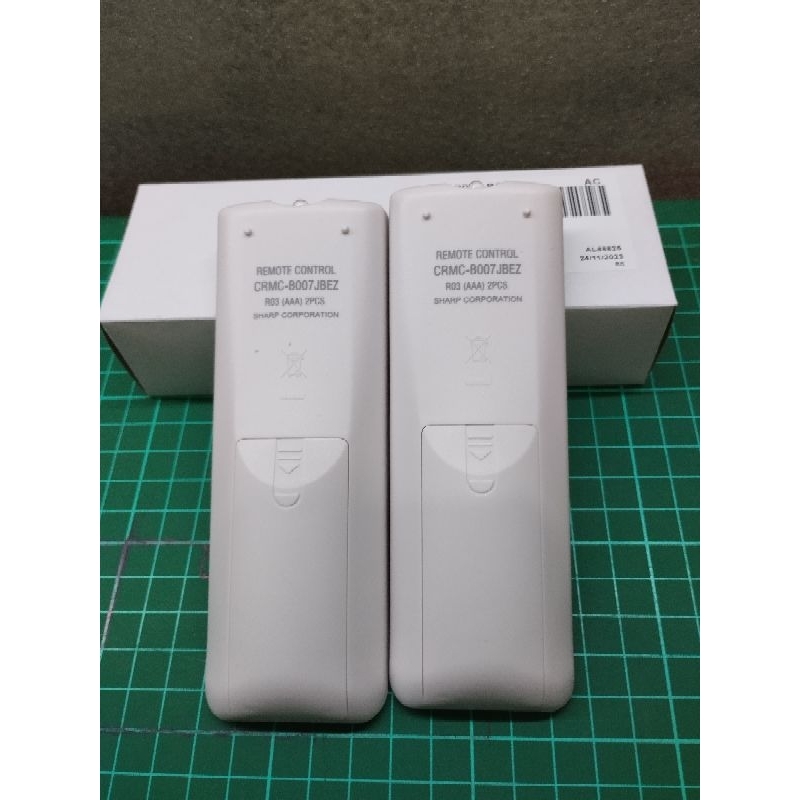 Jual Remote Ac sharp plasmacluster CRMC-B007JBEZ orinal 100% | Shopee ...