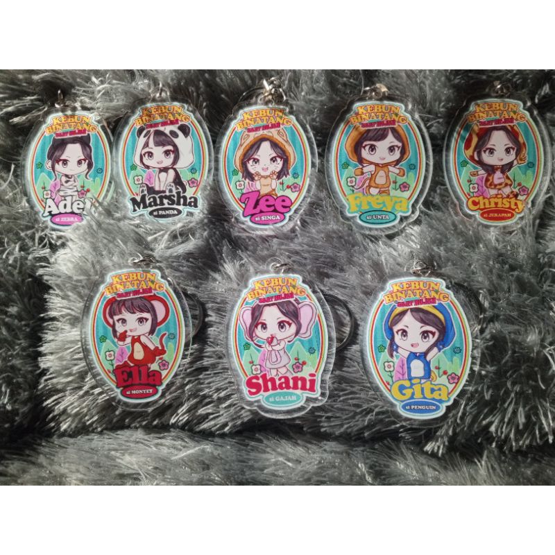 Jual Gantungan Kunci Chibi JKT48 Kebun Binatang | Shopee Indonesia
