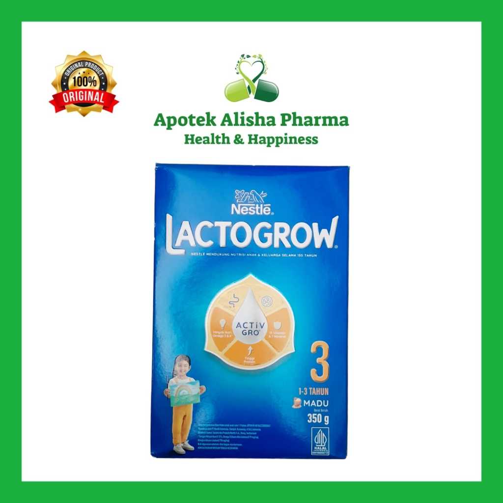 Jual Lactogrow 3 (1-3tahun) 350gr - Nestle Lactogrow Tahap 3 Susu ...