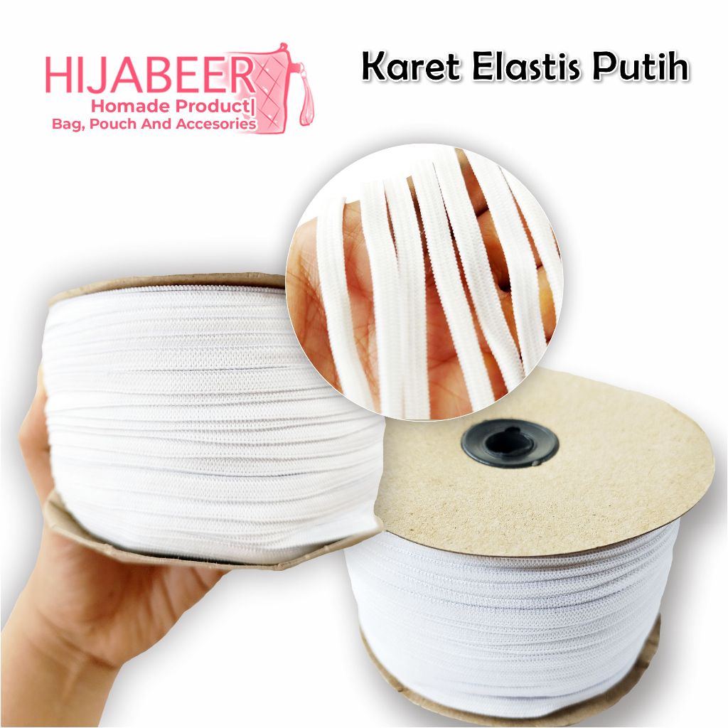 Jual Tali Karet Elastis 4mm - 5 Meter | Shopee Indonesia