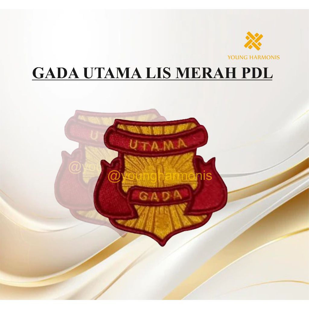 Jual GADA UTAMA LIS MERAH PDL | Shopee Indonesia