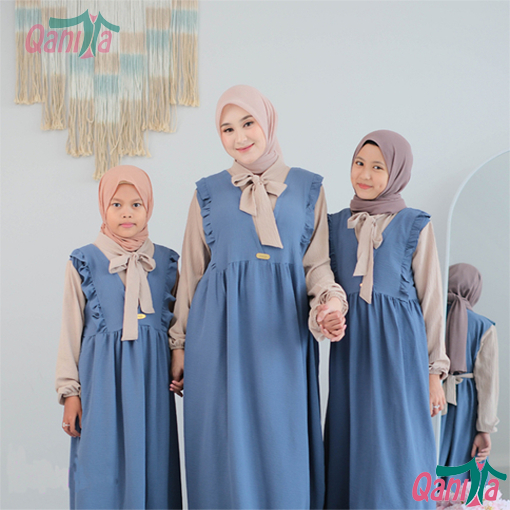 Jual Gamis crinkle couple ibu dan anak Kombinasi usia 1-10 tahun | Shopee Indonesia