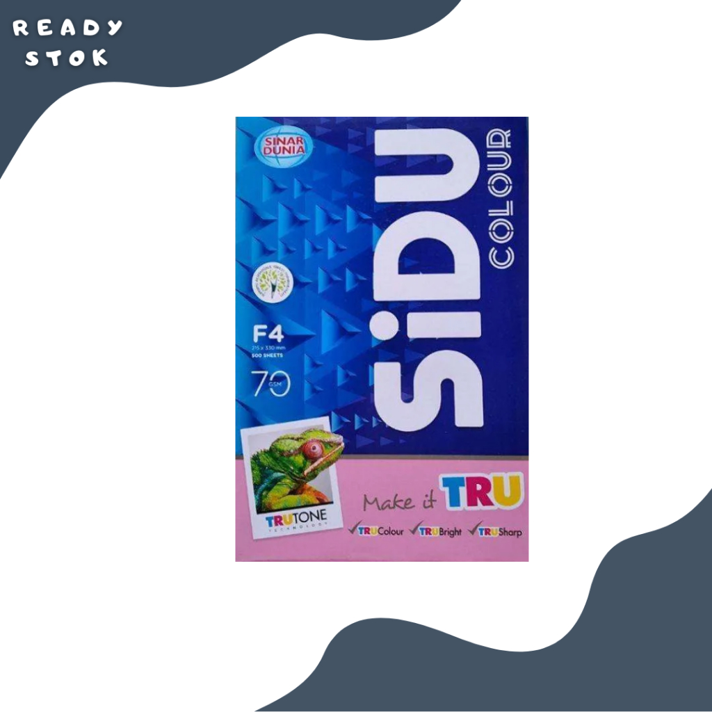 Jual HVS FCC PINK/ HVS WARNA PINK / HVS SIDU WARNA F4 70 GSM PINK (RIM ...