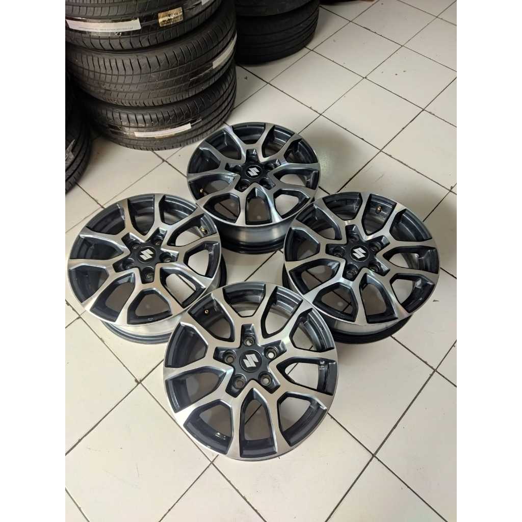 Jual velg mobil second XL7 ring 16 hole 5x114,3 buat new cary eriga apv ...