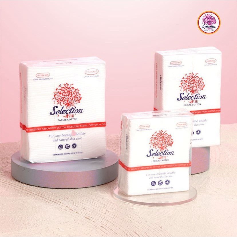 Jual Kapas Selection Facial Cotton - Kapas Selection - Kapas Make up ...