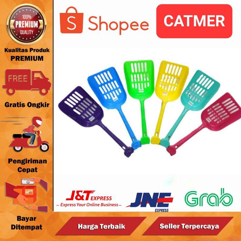 Jual Sekop kotoran kucing skop pasir pup kucing litter box | Shopee ...