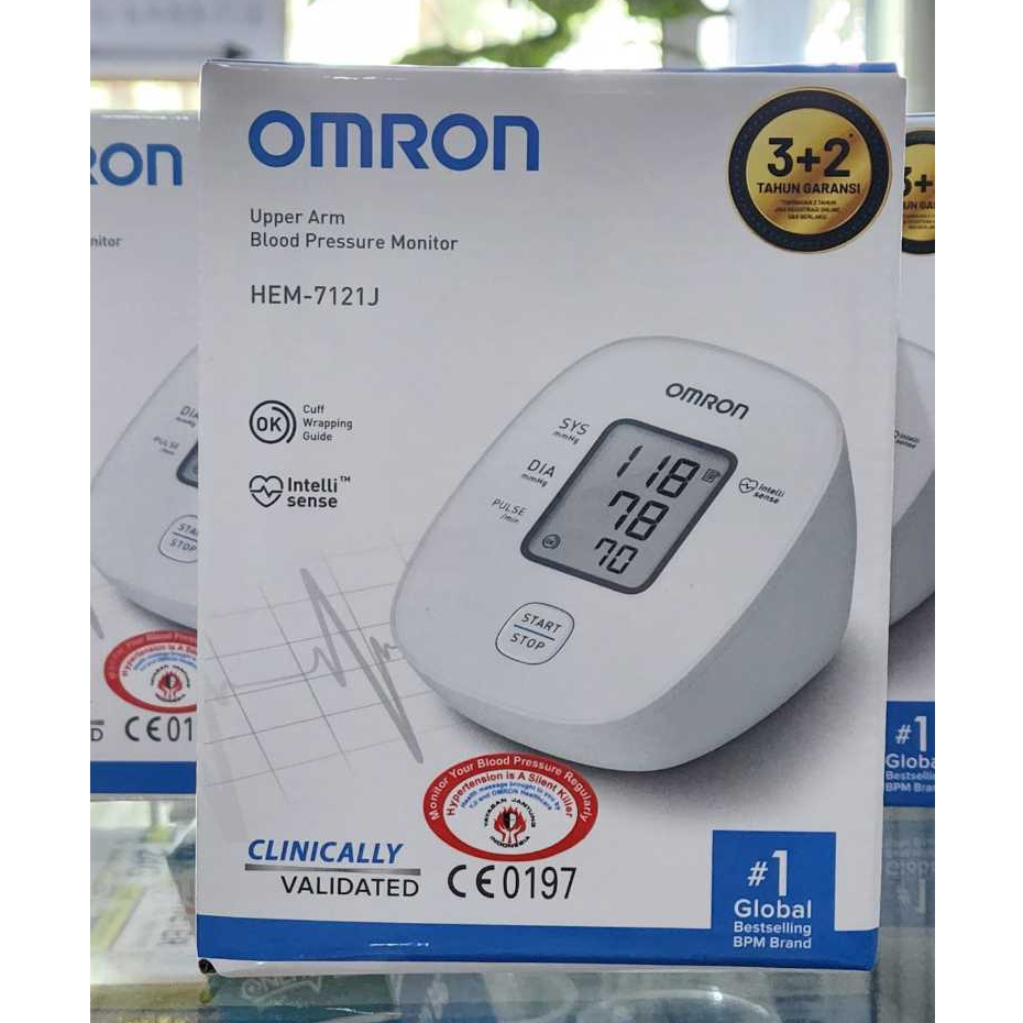 Jual TENSIMETER DIGITAL OMRON HEM-7121J / AUTOMATIC BLOOD PRESSURE ...