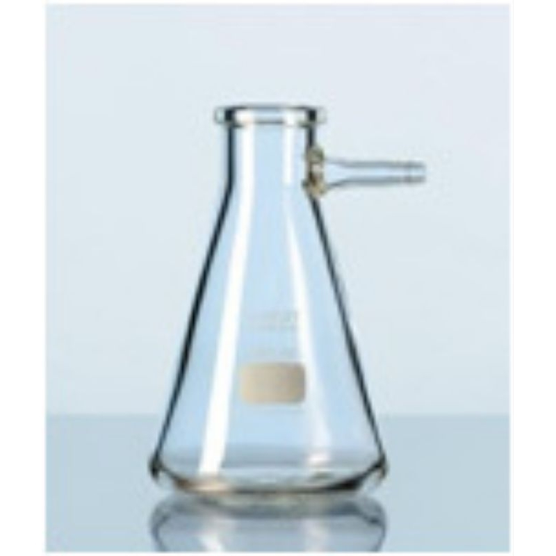 Jual filtering flask 1000 ml filtering 1000 ml erlenmeyer filter 1000 ...