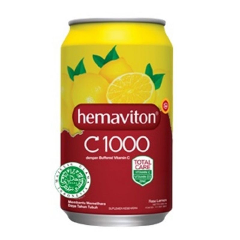 Jual Hemaviton C1000 Lemon Can 330ml | Shopee Indonesia
