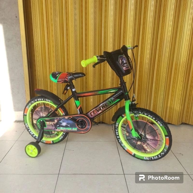 Jual sepeda anak laki-laki sepeda bmx centrum 306-8 ukuran 16 inch ...