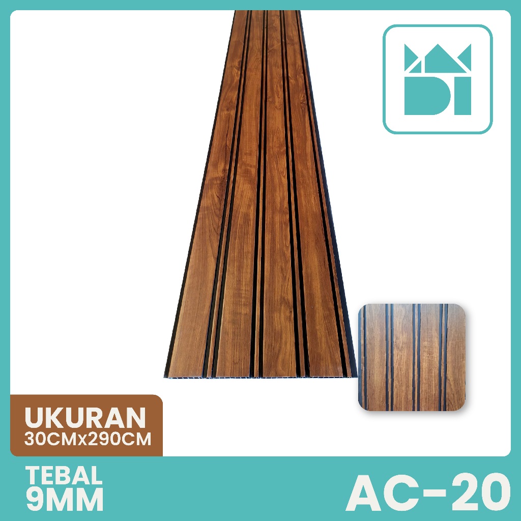 Jual Adipati Home Decoration - PVC Board Wall Panel Dinding Ukuran 300 ...