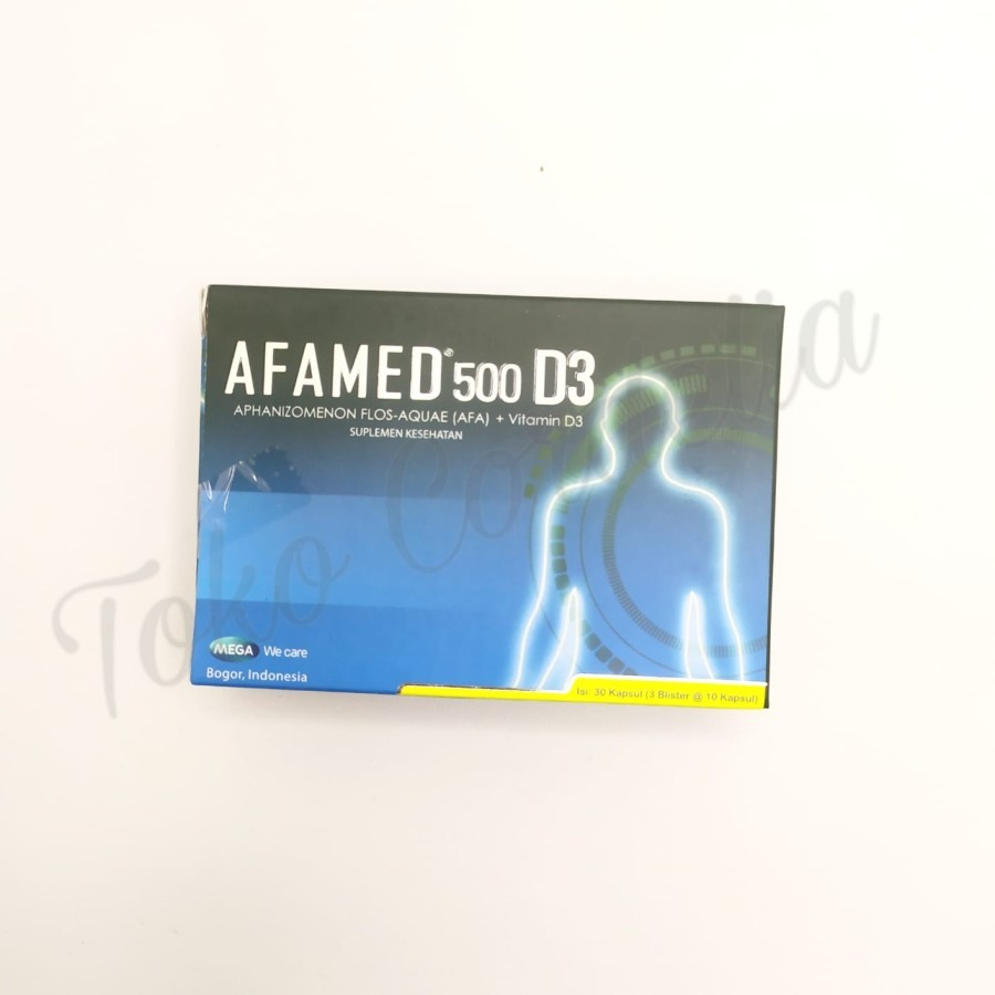 Jual Afamed 500 D3 Isi 30 Kapsul - Suplemen Vitamin | Shopee Indonesia