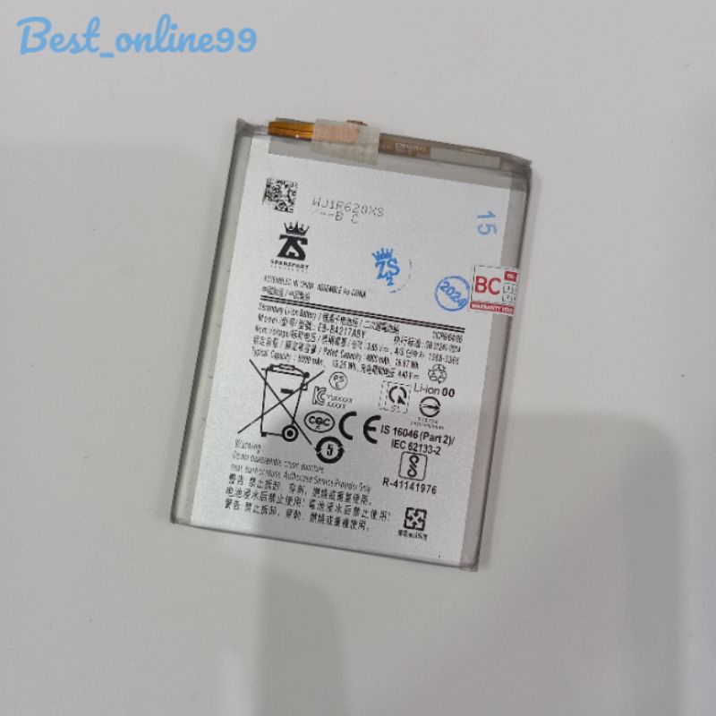 Jual BATERAI SAMSUNG A21S/A02/A12/A13 (EB-BA217ABY) ZEVAN | Shopee Indonesia