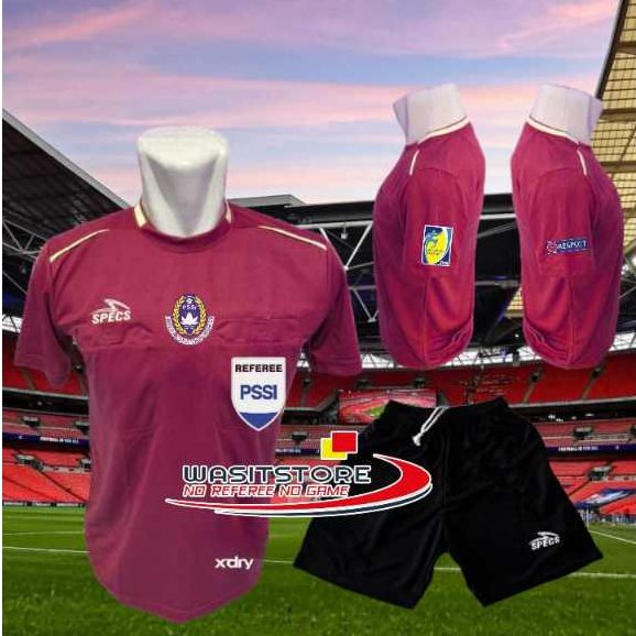 Jual SETELAN BAJU WASIT LIGA 1 2019 ( DADA PSSI - SAKU REFEREE - LENGAN ...