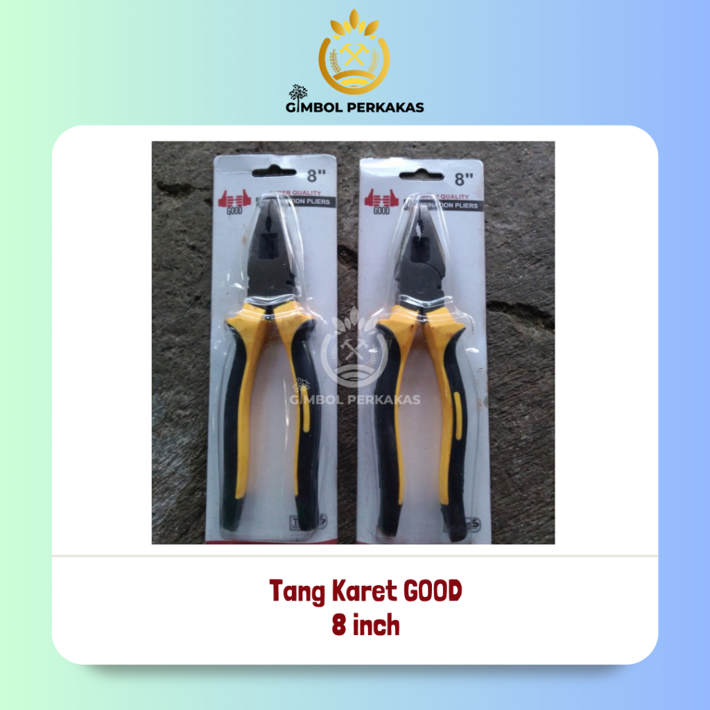 Jual TANG KARET 8 IN GOOD / TANG POTONG / TANG LANCIP / TANG SERBAGUNA ...