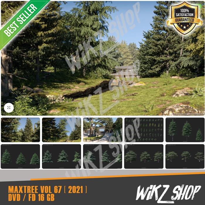 Jual MAXTREE PLANTS 3D MODELS VOLUME 67 (2021) | Shopee Indonesia
