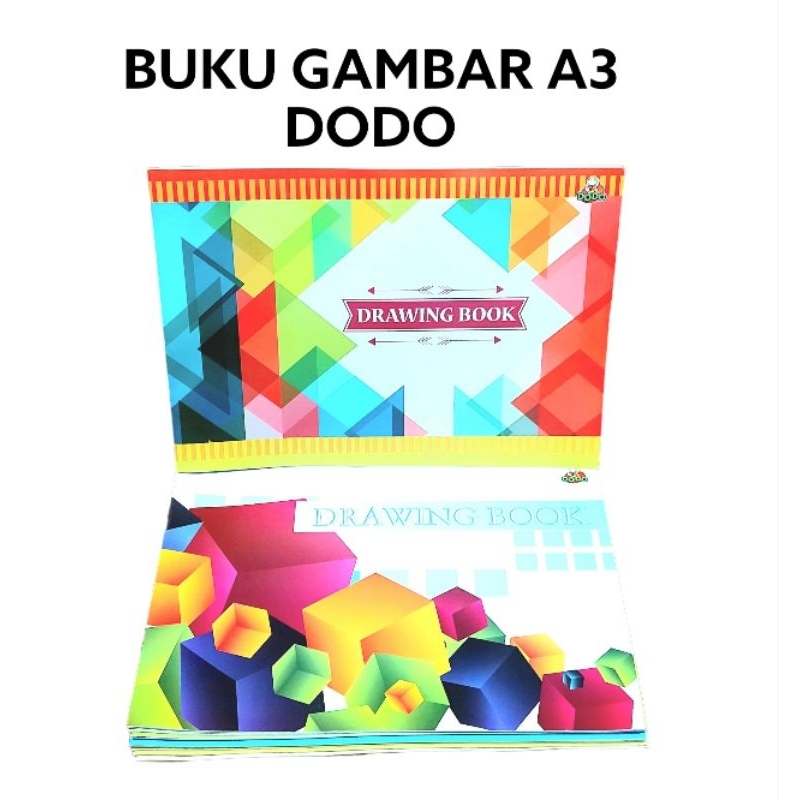 Jual Buku gambar ukuran A3 BESAR 1 pack 10 Buku Drawing Book | Shopee ...