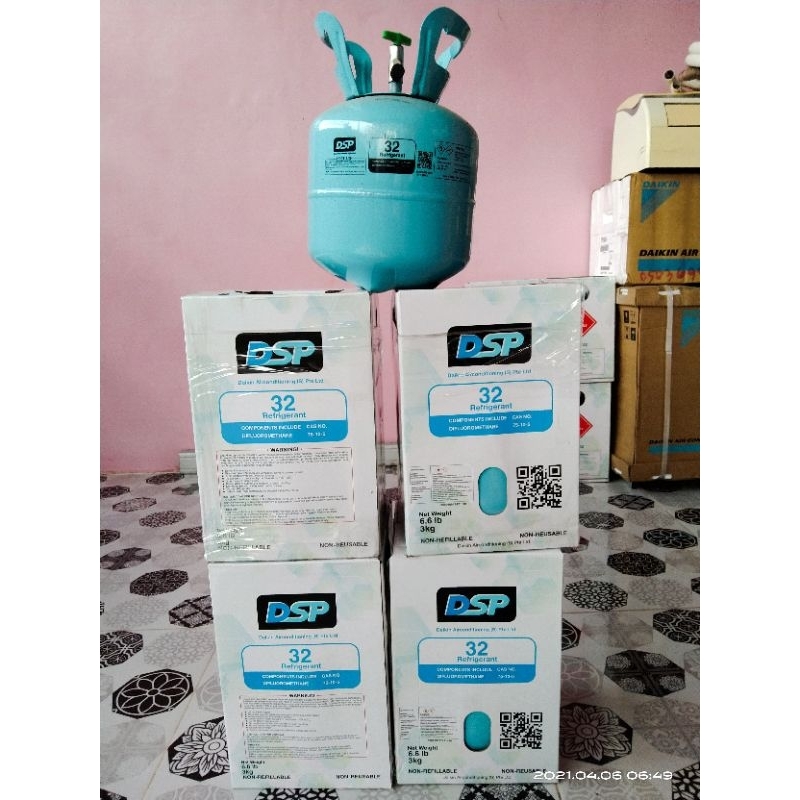 Jual FREON AC DAIKIN DAN DSP 3KG R32 | Shopee Indonesia