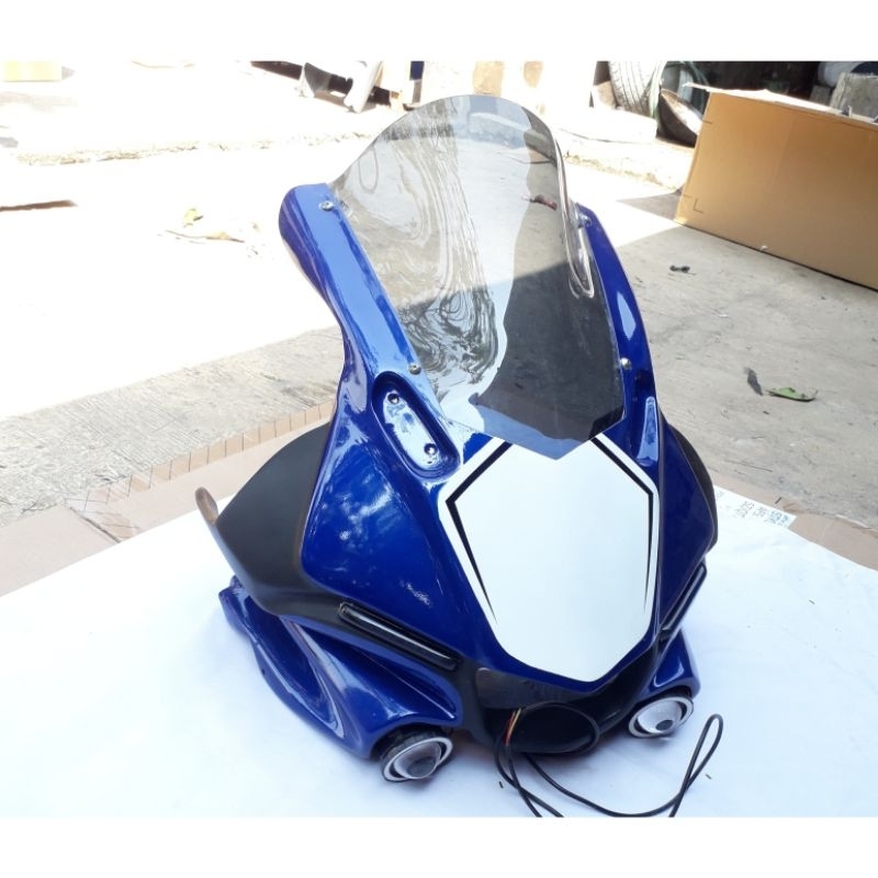 Jual Headlamp Kepala R1 Lampu Lis Lampu Visor PNP Yamaha R15 OLD V1 V2 ...