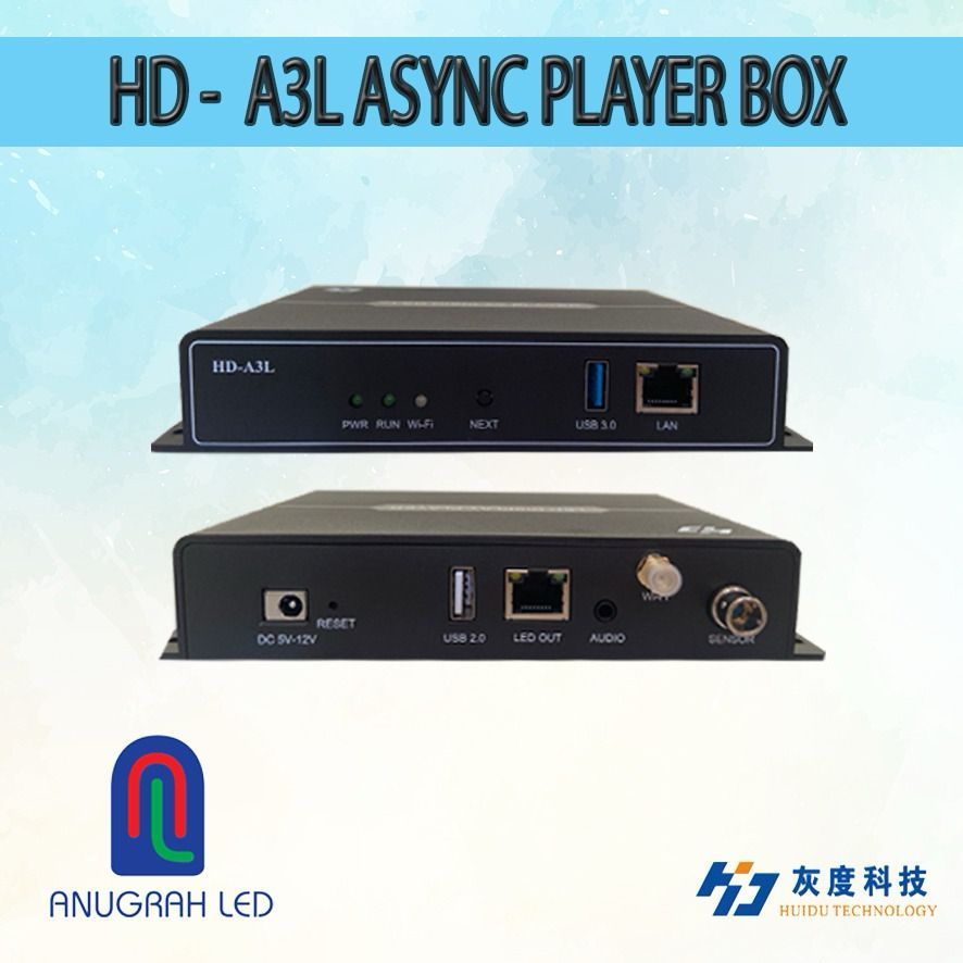 Jual HUIDU HD A3L HD A4L HD A5L A6L ASYNCH & SYNCH DUAL PLAYER KONTROLLER CONTROLLER VIDEOTRON ...