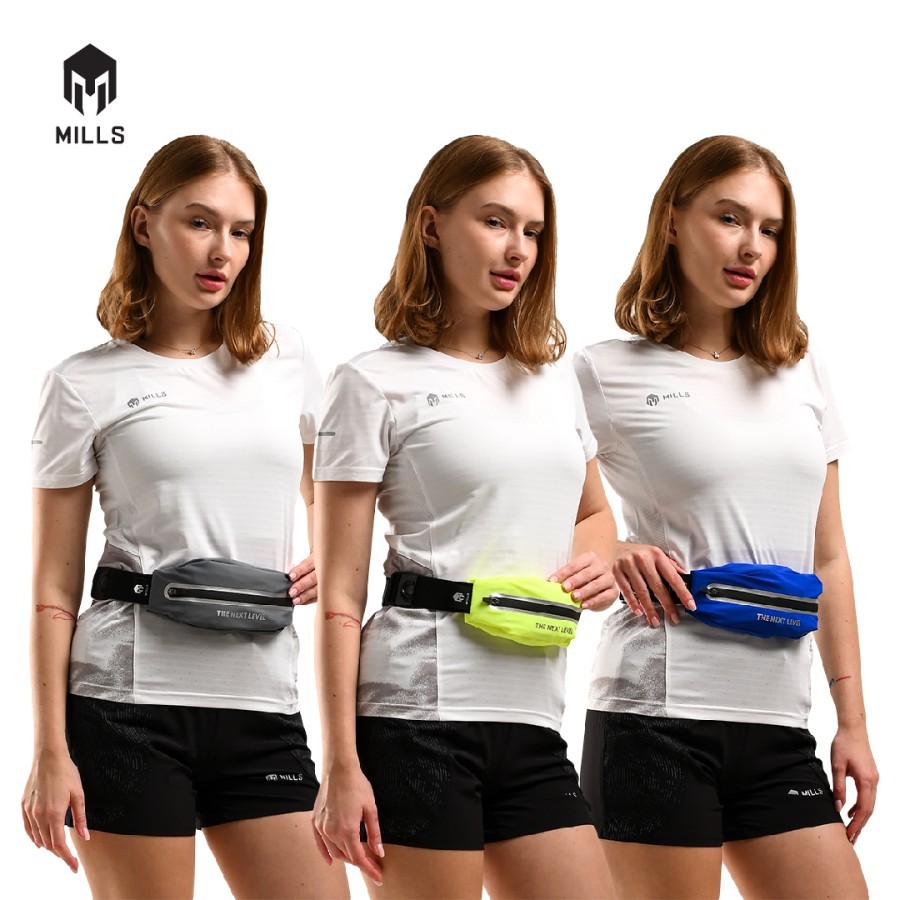 Jual MILLS Tas Lari Slim Running Belt 1.0 Waistpack A17 1712 | Shopee ...