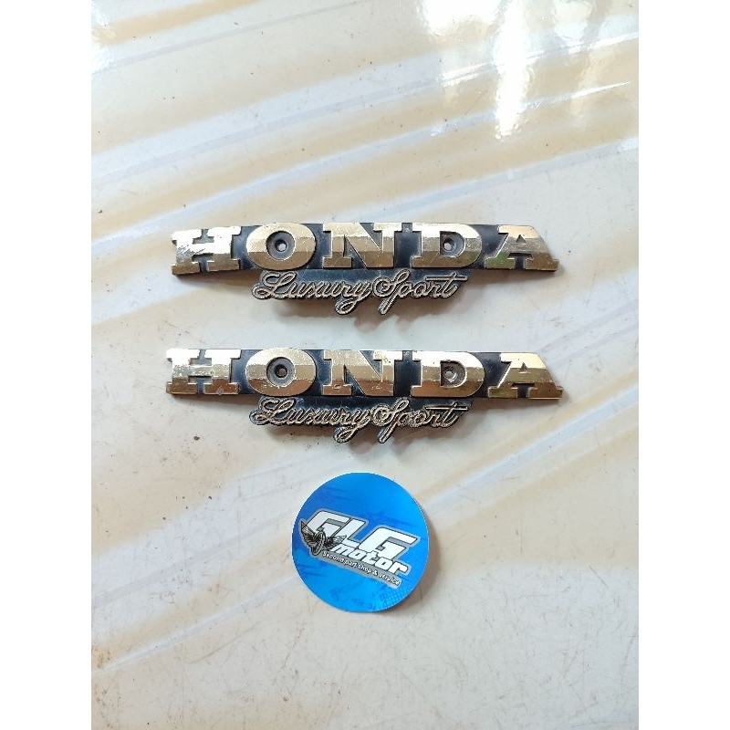 Jual logo tangki emblem tangki honda gl pro neotech gl max gl series ...