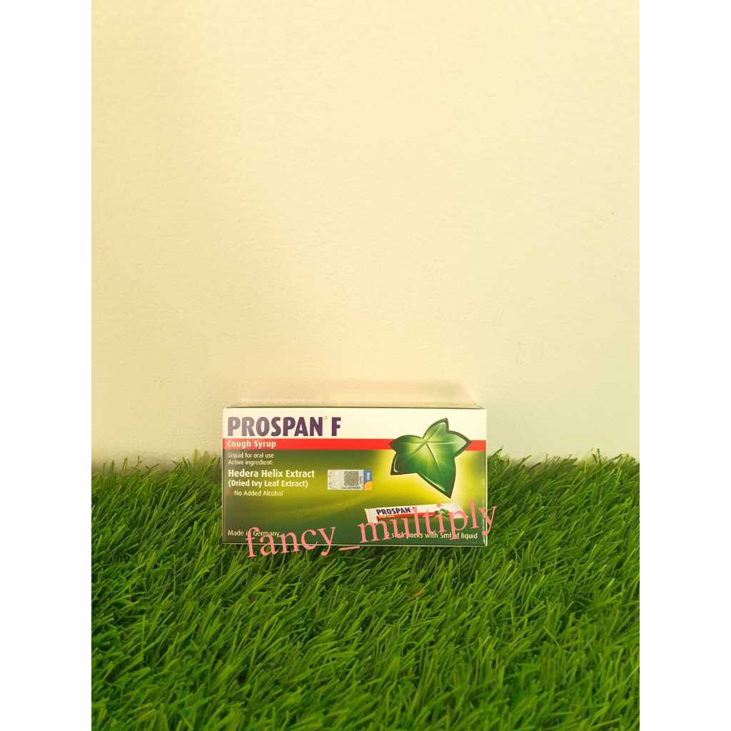 Jual Prospan IMPORT MALAYSIA obat batuk / cough syrup sachet isi 9 MADE ...