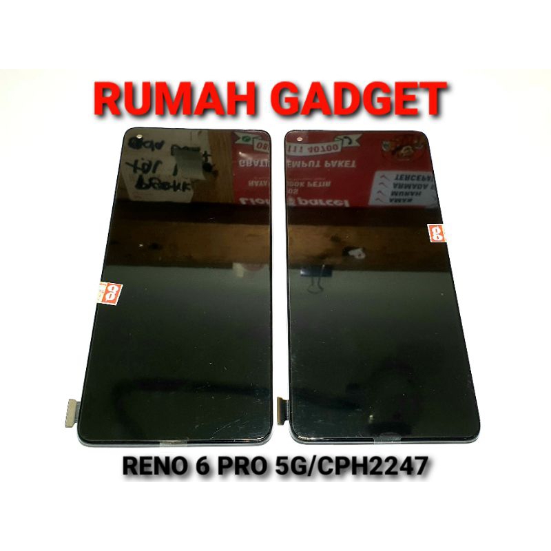 Jual LCD RENO 6 PRO 5G/CPH2247 FULLSET TOUCHSCREEN | Shopee Indonesia
