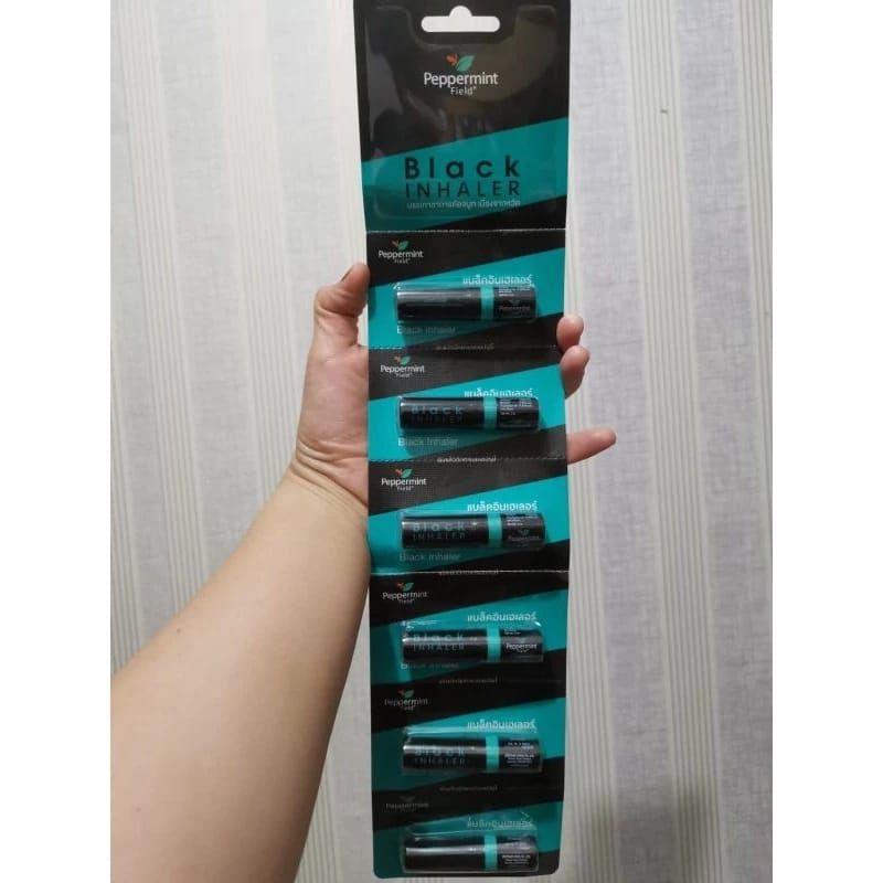 Jual Peppermint field black inhaler original thailand | Shopee Indonesia