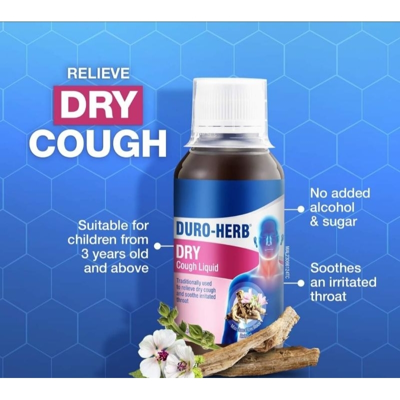 Jual Duro-Herb Cough Syrup | Herbal | Atasi Batuk Kering dan Dahak Anak ...