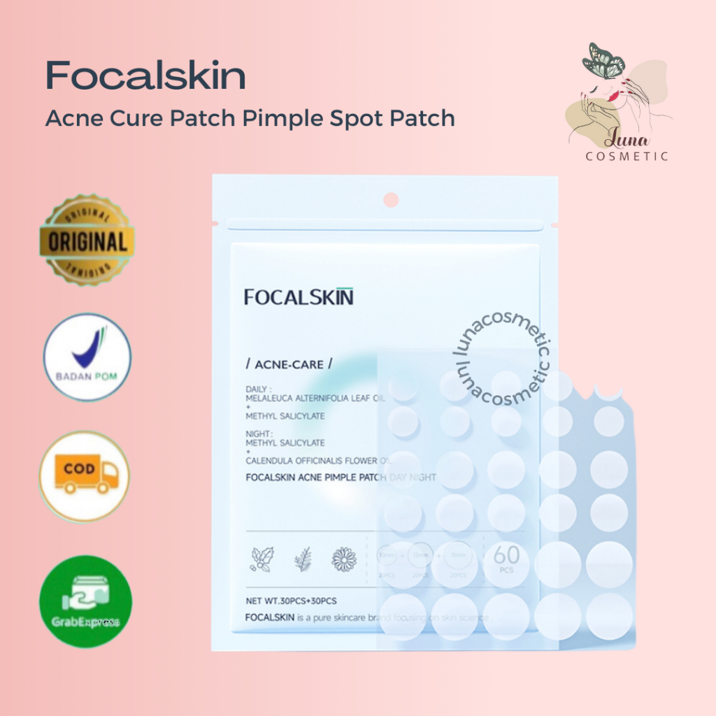 Jual Focalskin Acne Cure Patch Pimple Spot Patch | Shopee Indonesia