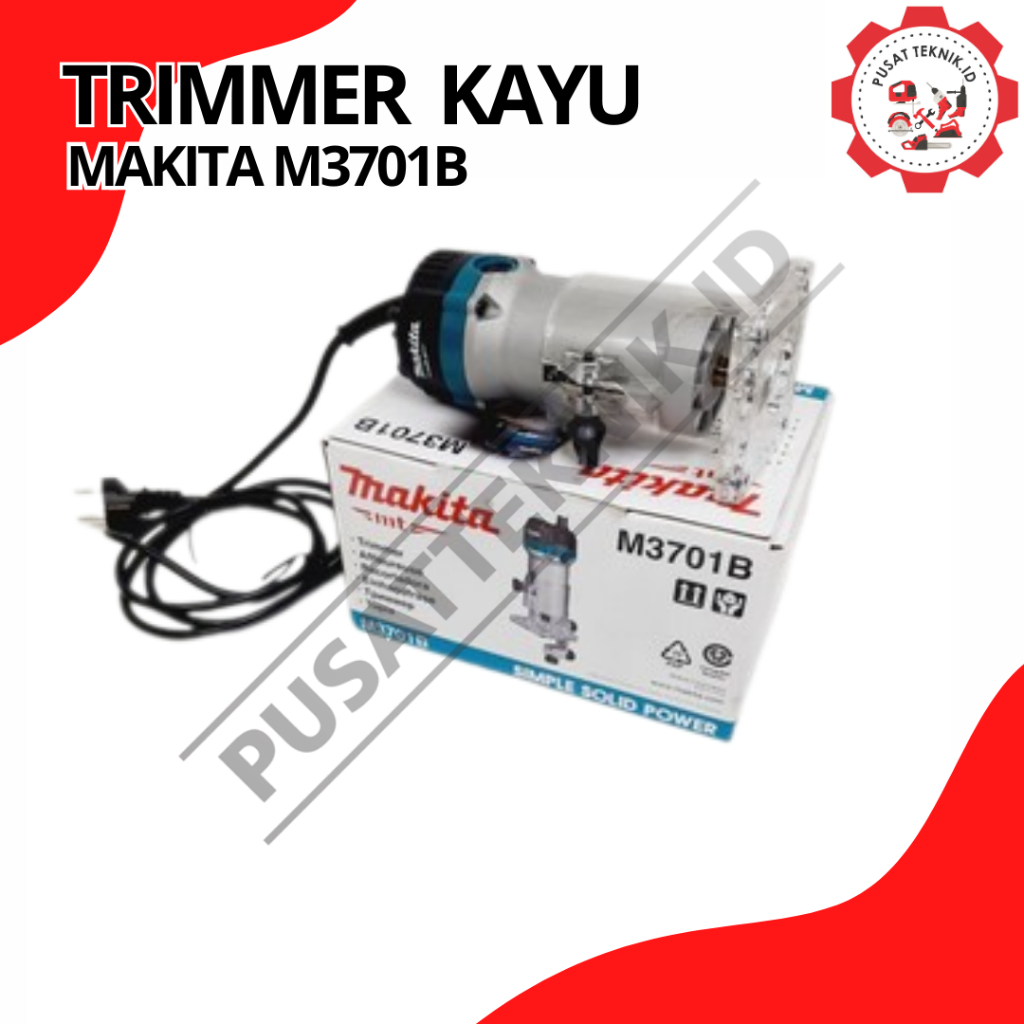 Jual TRIMMER MAKITA M3701B / MT 370 Maktec MT370 Maktec Mesin Profil ...