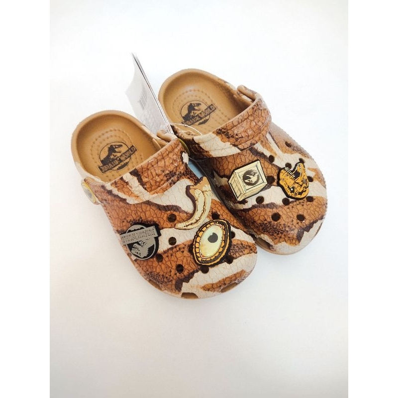 Jual Sandal Crocs Anak Tirex Jibbitz / Sandal selop / Sandal anak ...