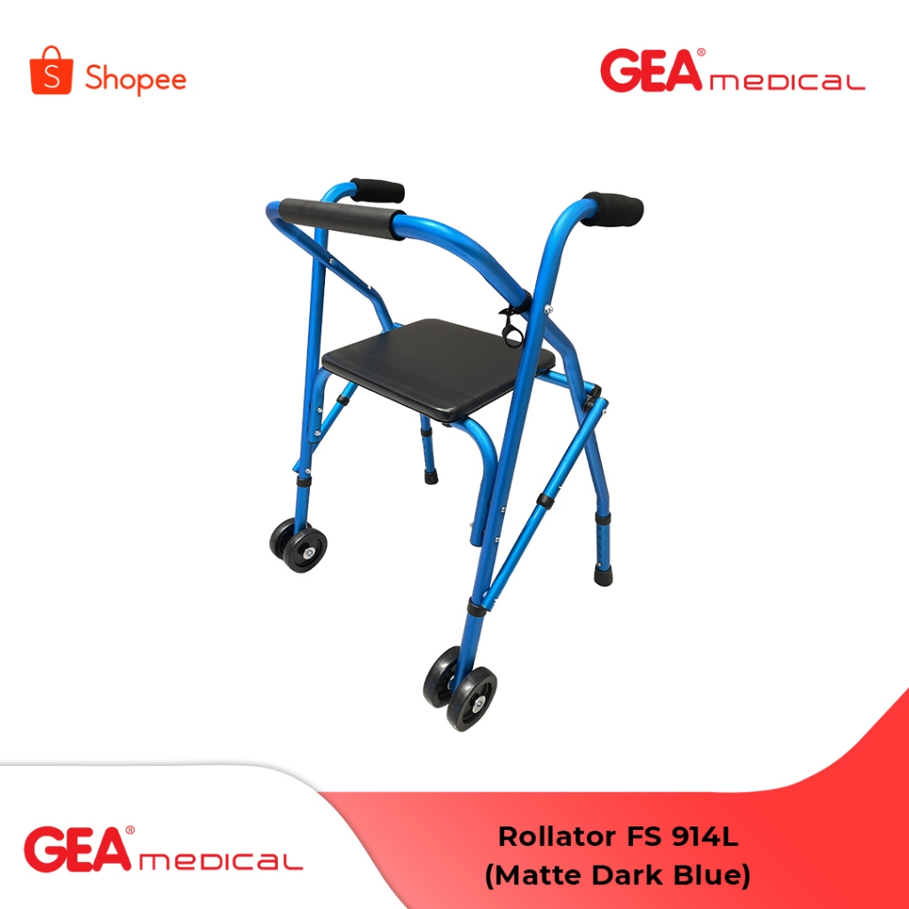 Jual GEA Walker Rollator FS 914 L Matte series | Shopee Indonesia