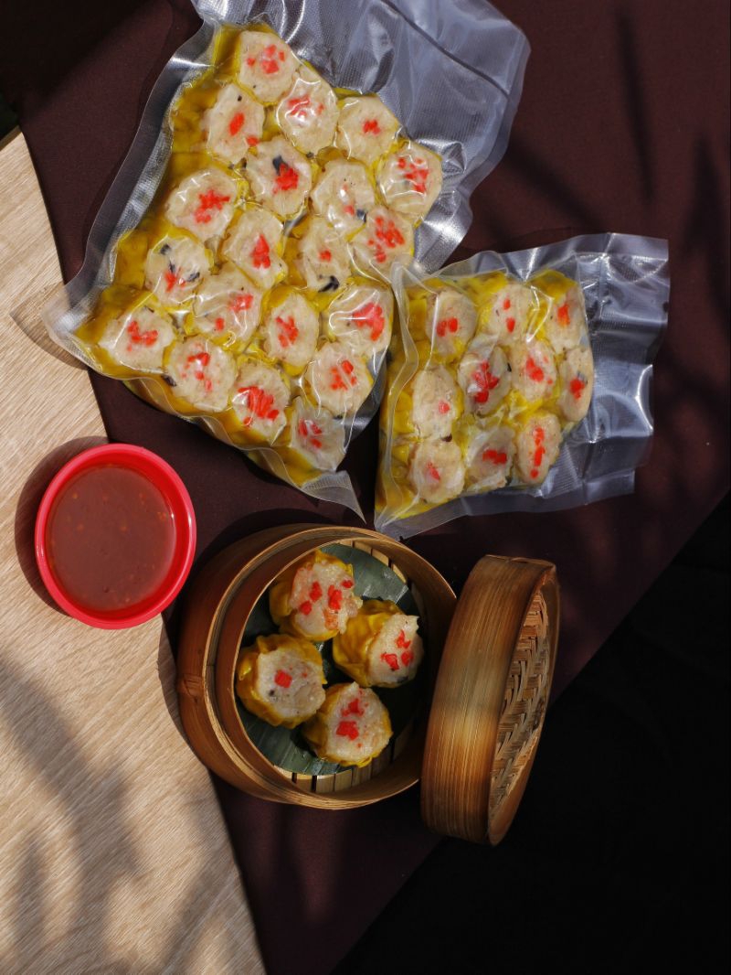 Jual Dimsum Super Premium Kuning Isi 20 Pcs Bonus Saus Didalam Kemasan ...