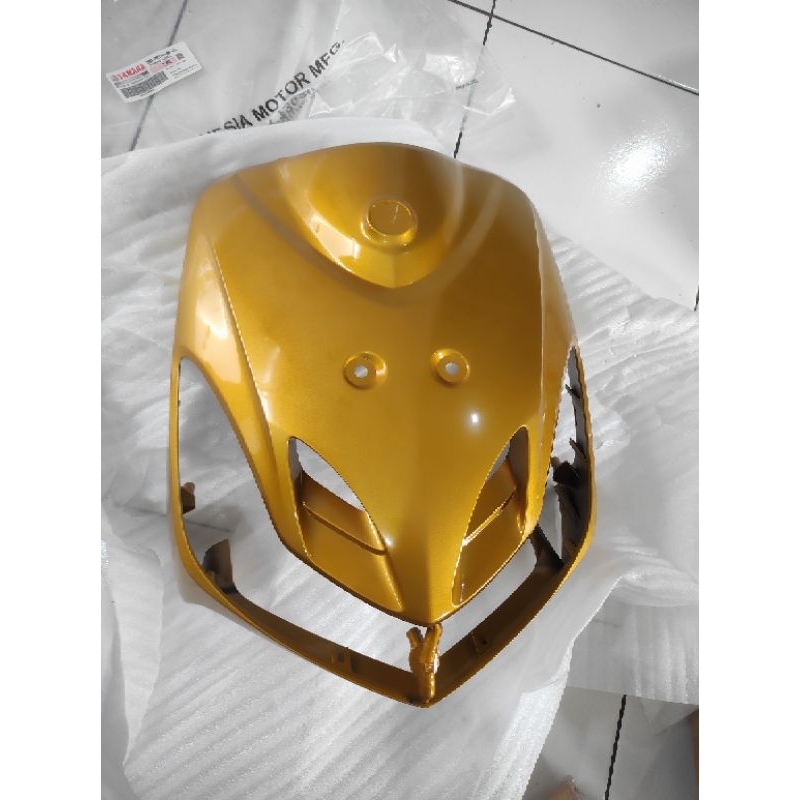 Jual tameng cover body depan yamaha mio sporty gold kuning emas asli ...