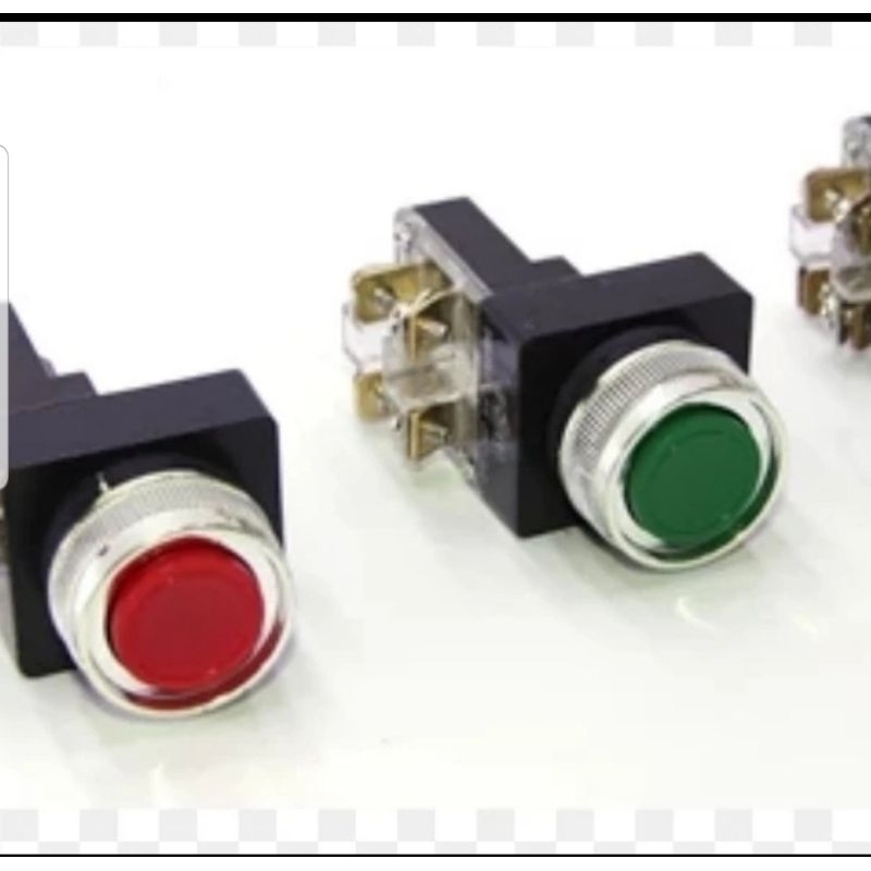 Jual Push Button 30 mm HB3011 Spring Return | Shopee Indonesia