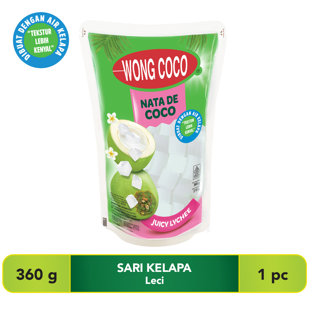 Jual Wong Coco Sari Kelapa 360 Lechy | Shopee Indonesia