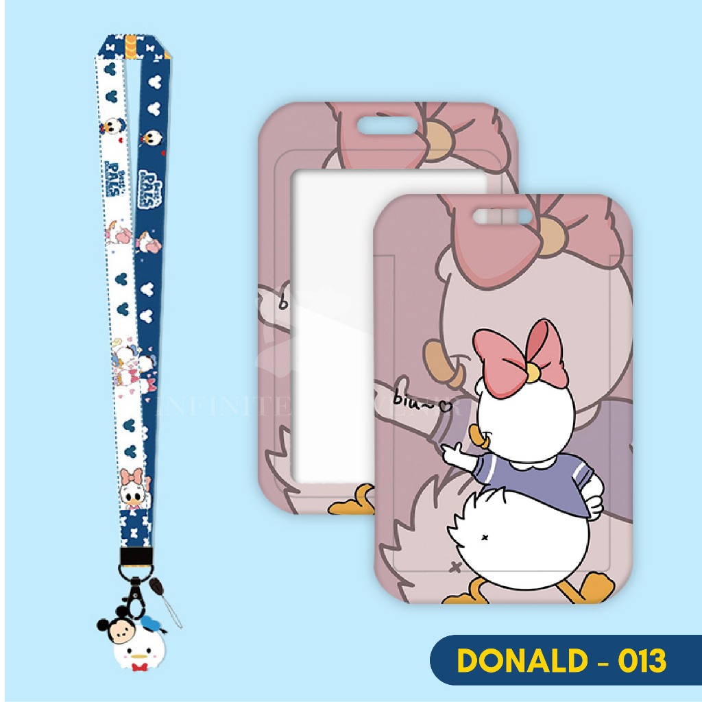 Jual [N003] DONALD DUCK / Name Tag Card Holder Motif Karakter DONALD ...
