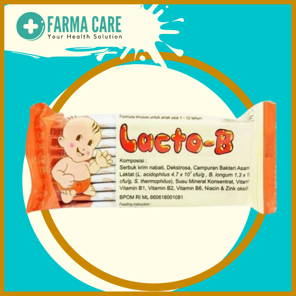 Jual LACTO B SACHET 1 GR / PROBIOTIK | Shopee Indonesia