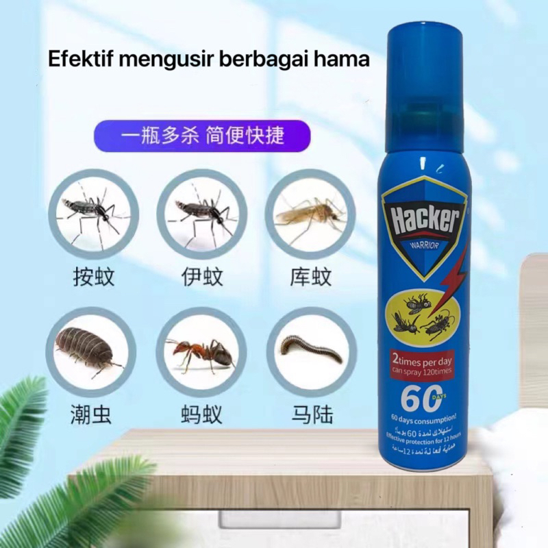 Jual OBAT NYAMUK SEMPROT HACKER KECIL VARIAN HIJAU | Shopee Indonesia