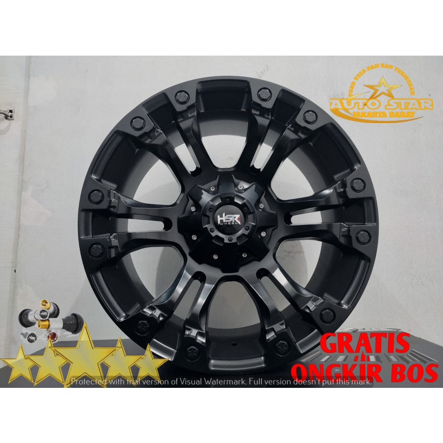 Jual velg mobil offroad pajero fortuner triton strada hilux dc nissan frontier landcruiser ...
