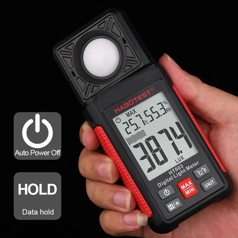 Jual HT603 Mini Lux Meter High Precision Digital Display Measurement ...
