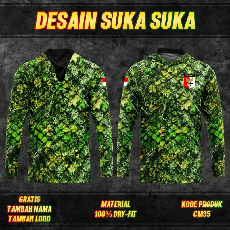 Jual Jersey Perbakin Camo Kombinasi Baju Berburu CM35 | Shopee Indonesia
