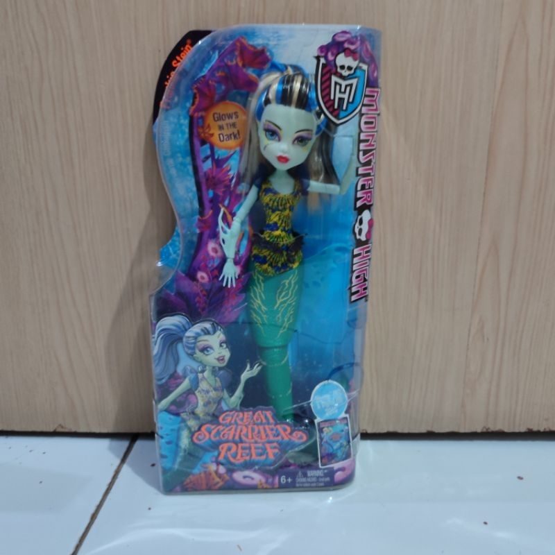 Jual Monster high great scarier reef frankie stein | Shopee Indonesia