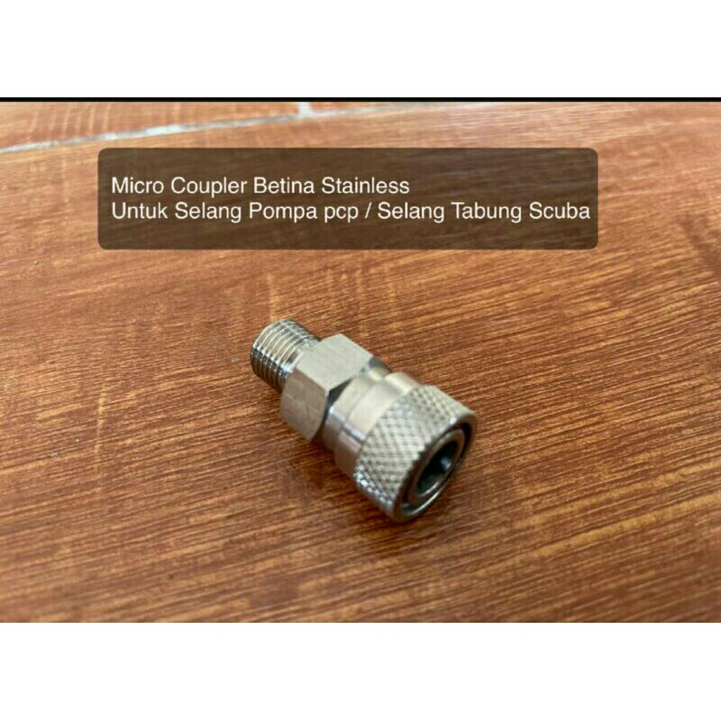 Jual kupler betina steanliss - mini kupler - kupler pengisian berbahan ...