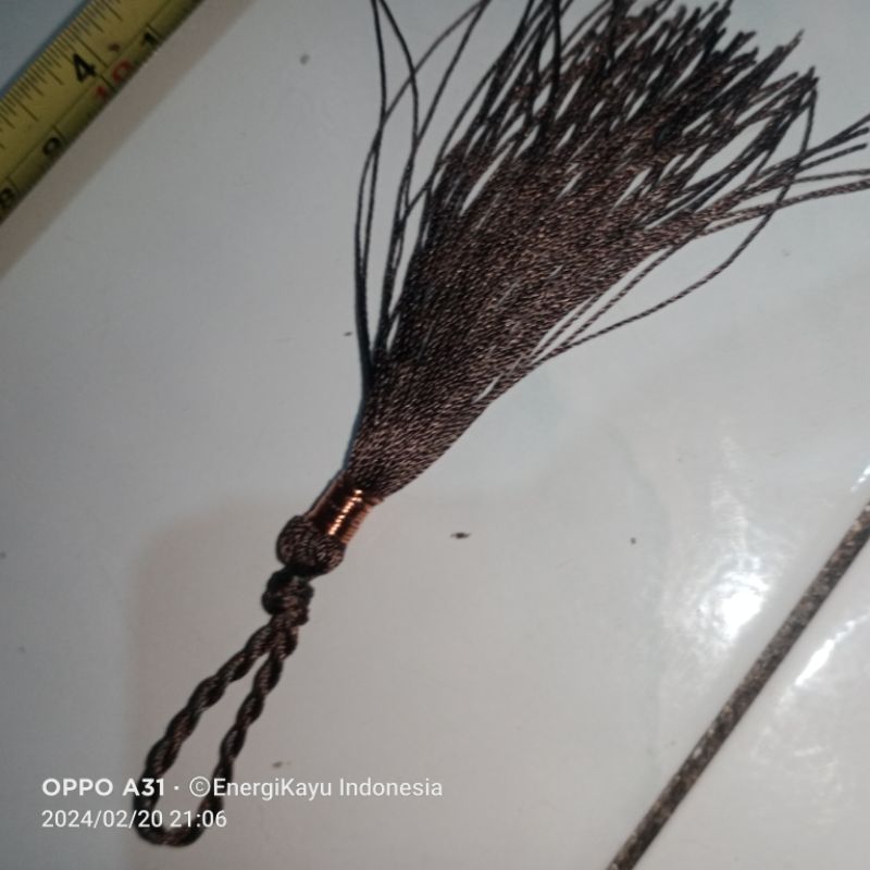 Jual 10 Tusel rumbai benang untuk tasbih. | Shopee Indonesia