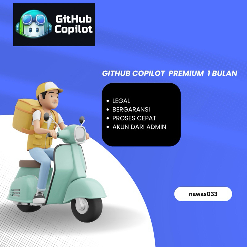 Jual GITHUB COPILOT 1 BULAN BERGARANSI | Shopee Indonesia
