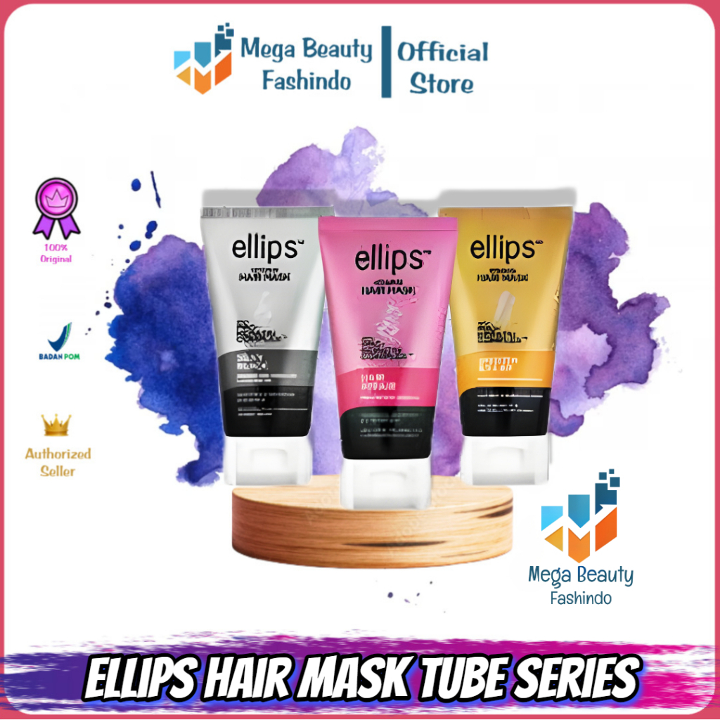 Jual Ellips Vitamin Hair Mask Pro Keratin Complex Tube 120gr | Shopee ...