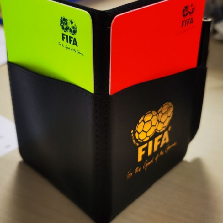 Jual REFREE CARD - KARTU WASIT MERAH KUNING PERTANDINGAN OLAHRAGA ...